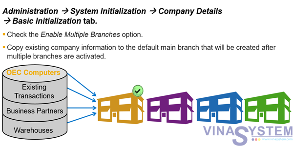 Multiple Branches in SAP Business One